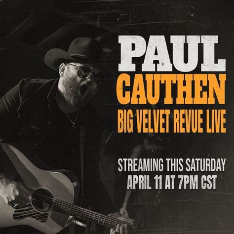 Paul Cauthen Tour Dates 2020 Concert Tickets And Live Streams Bandsintown