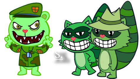 Evil Flippy Vs Lifty And Shifty Htf By Ryrythehtffan On Deviantart