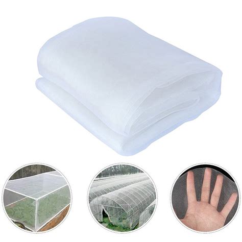 Home Garden Mesh Nets White Fence Vegetables Fruit Grandado