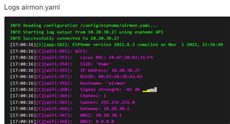 Haesphome Dashboard Says Offline But The Logs Show It Is Functioning