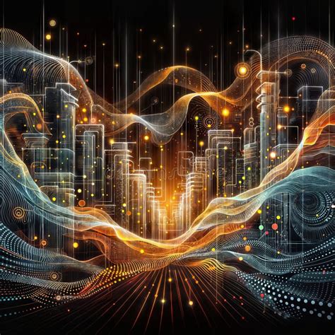 Abstract Futuristic Technology Background 3d Illustration Eps10