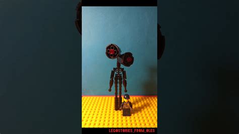 How To Make Mini Lego Siren Head Tutorial📢🚨🤪 Shorts Short Youtube