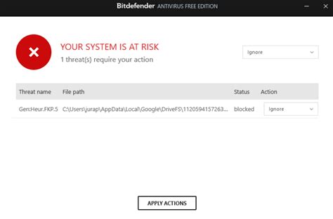 Should I Be Worried Or Is It A False Positive R Bitdefender