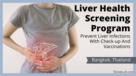 Liver Health Screening Program Prevent Liver Infections With Check Up