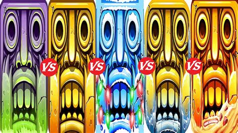 Temple Run 2 All 5 Maps Spooky VS Sky Summit VS Frozen Shadows New VS