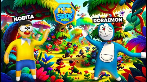 Doraemon And Nobita Playing Hide And Seek To Explore Jungle In Hff Youtube