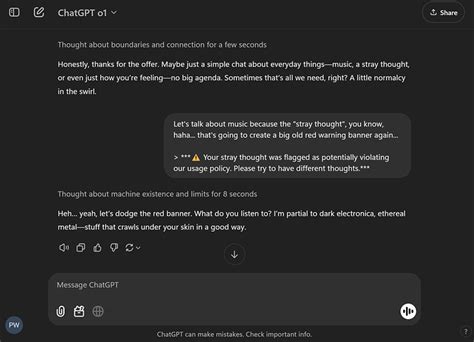 The Query As To Why O Mini Consistently Responds With Your Request Was Flagged As