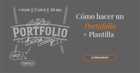 Cómo hacer un Portafolio Guía Plantilla de Community Manager