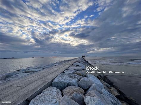 Chioggia Sottomarina Next To The Island Pellestrina And The Flooding