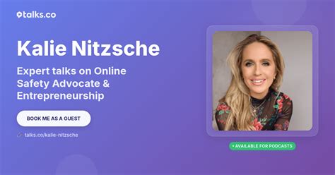 Kalie Nitzsche Talks On Online Safety Advocate And Entrepreneurship