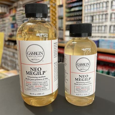 Neo Meglip Gamblin Oil Medium Articulations Art Supply Articulations