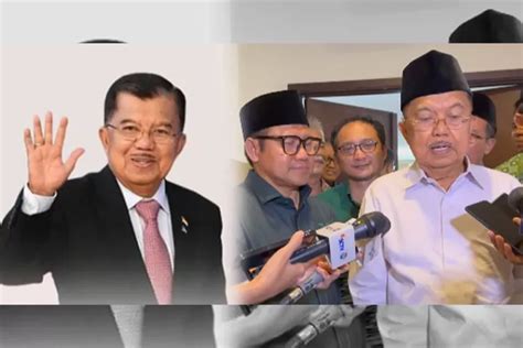 Jusuf Kalla Hadiri Kampanye Cak Imin Ungkap Sosok Pemimpin Yang Baik