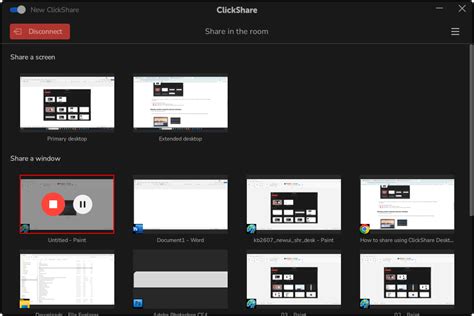 How To Share Using Clickshare Desktop App Barco