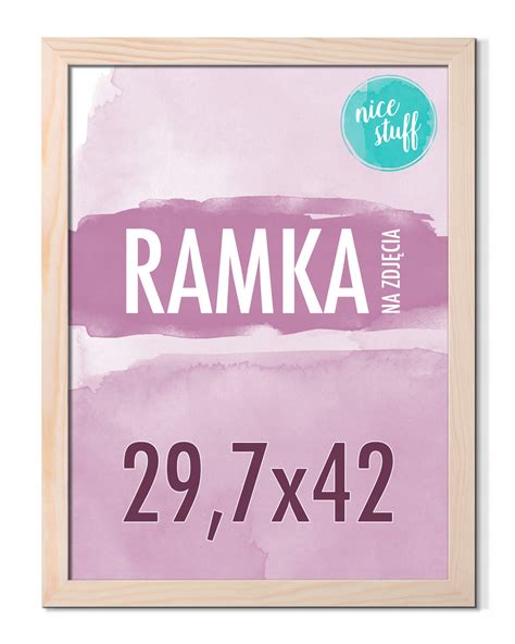Ramka A3 Ramka Na Zdjęcia A3 297x42 Ramki Na Zdjęcie Do Zdjęć Drewniana 5903822648076 • Cena