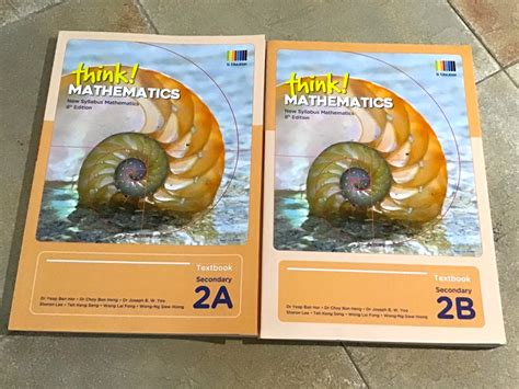Think Mathematics 8th Edition 2A 2B Hobbies Toys Books Magazines