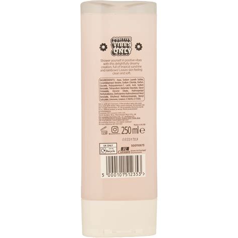 Cussons Creations Positive Vibes Shower Gel 250ml Wilko