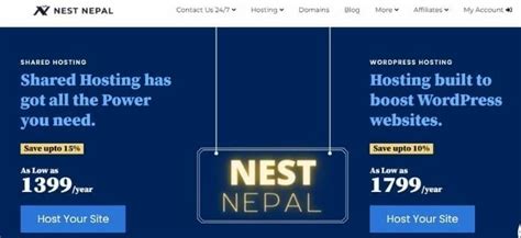 Best Web Hosting Providers In Nepal New Update