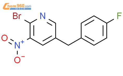 863443 03 22 Bromo 5 4 Fluorophenylmethyl 3 Nitropyridinecas号