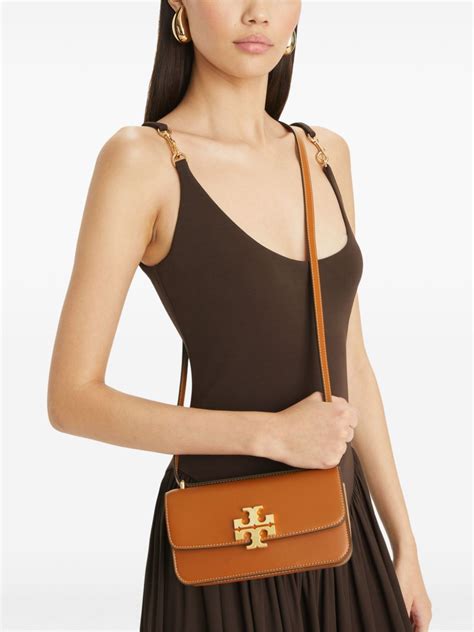 Tory Burch Small Eleanor Rectangular Convertible Leather Shoulder Bag