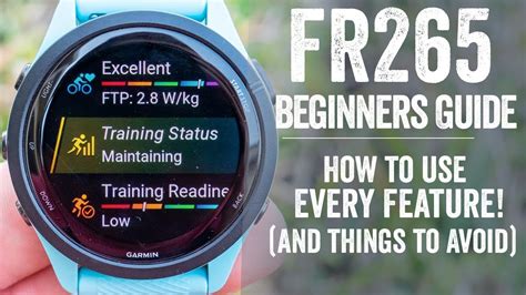 Garmin Forerunner 265 265S Beginners Guide Start Here YouTube