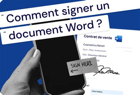 Comment Signer Un Document Word Seraphin Legal