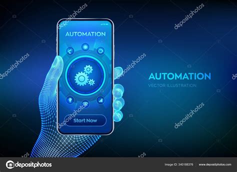 Automation Software Iot And Automation Concept As An Innovation Improving Productivity In