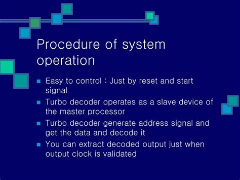 Ppt Turbo Decoder Core For Asicandsystem Development Powerpoint Presentation Id633555
