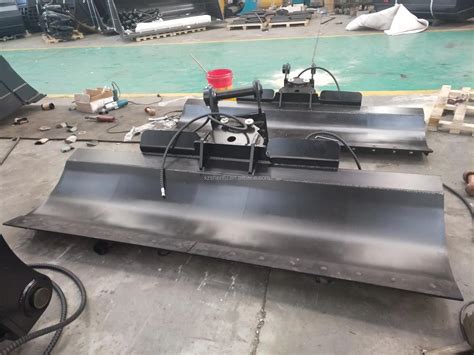 Tilting Grader Blade For 12t Excavator 2500mm Width
