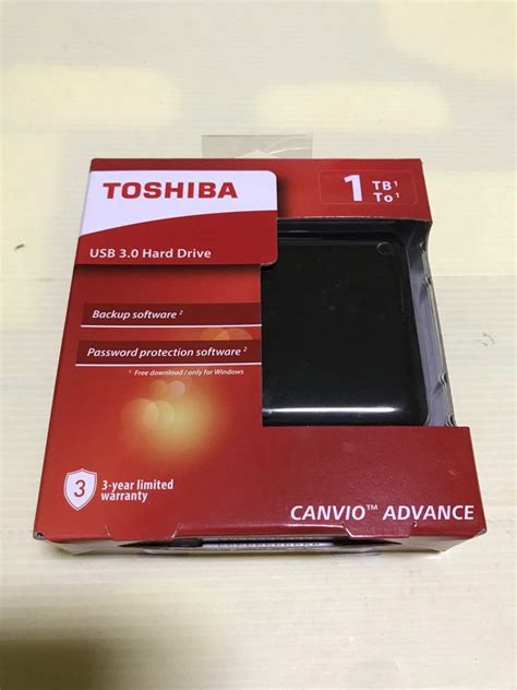 Toshiba Portable Hard Drive 1 Tb Computers And Tech Parts And Accessories