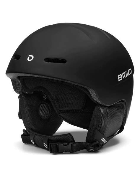 Briko Teide Matt Black Men S Ski Helmets Snowleader