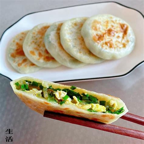 【韭菜鸡蛋饼的做法步骤图，韭菜鸡蛋饼怎么做好吃】小阿硕666下厨房