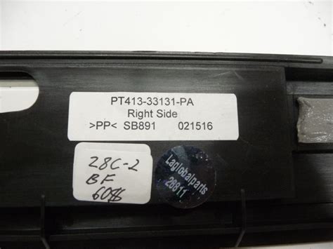 2015 2018 Lexus Es300h Es350 Right Door Sill Illuminated Pt413 33131