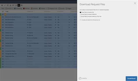 Downloading Files AuditDashboard Help Center