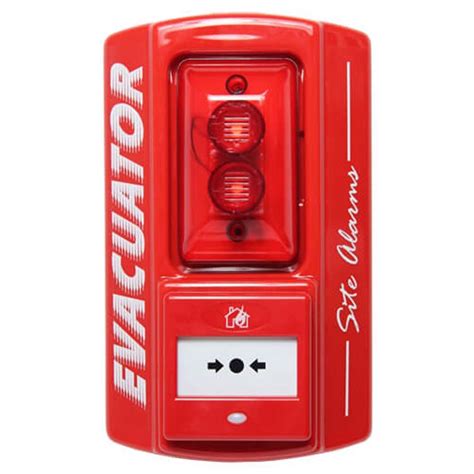 Evacuator Site Master Break Glass Self Contained Battery Operated Break