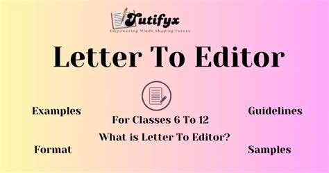 Letter To Editor Format Samples Examples Classes 6 To 12 Letter To Editor Format Samples Examples Classes 6 To 12