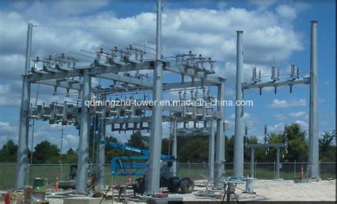 H Frame Substation Dead End Structure Substation Deadend H Frame Structure And H Frame