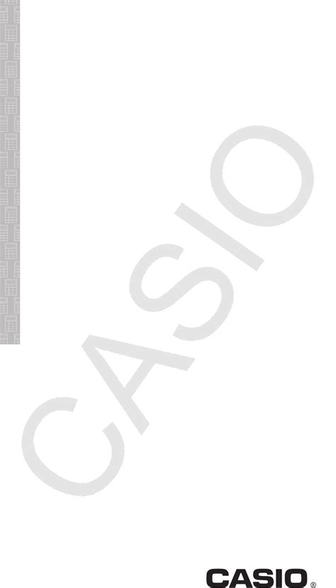 Casio Fx 97sg X 97sgx En