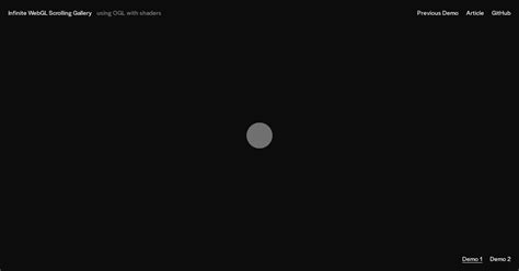 Creating An Infinite Auto Scrolling Gallery Using Webgl With Ogl And Glsl Shaders From Codrops