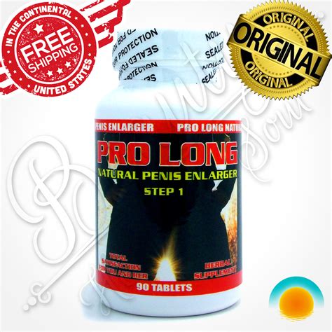 Pro Long Penis Enlarger Male Growth Tablets Grow Bigger Thicker Larger