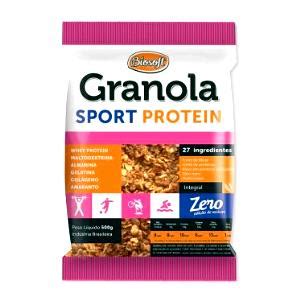 Calorias em xícara de chá g Granola Sport Protein e Fatos