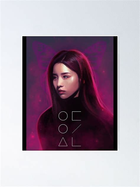 Heejin Loona Kpop Fan Art Poster For Sale By Carwyndorother Redbubble