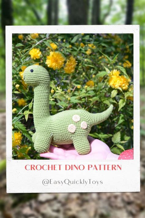 Pdf Amigurumi Dinosaur Pattern Crochet Dinosaur Pattern Amigurumi