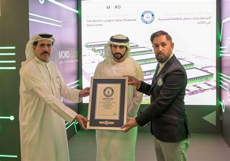 Worlds Largest Solar Powered Data Centre Opened In Dubai Asian News