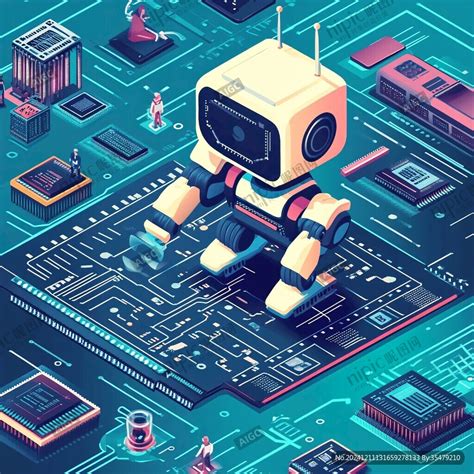 Ai创作图智能科技插画 人工智能插画 科技插画设计 科技感插画 扁平科技风 科技扁平插画 科技男插画 科技感卡通人物 科技感卡通 插画与科技 科技感卡通形象 麻省理工学院插画科技 扁平化科技感