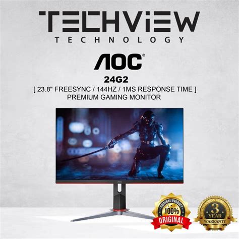 AOC G FreeSync Hz MS RESPONSE TIME PREMIUM GAMING MONITOR Lazada