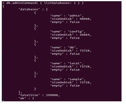 Mongodb List Databases How To List Databases In Mongodb