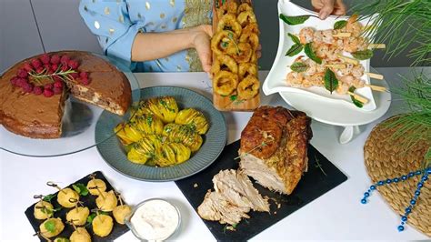 Шикарный Праздничный Стол ВКУСНЫЙ и КРАСИВЫЙ 10 РЕЦЕПТОВ Youtube