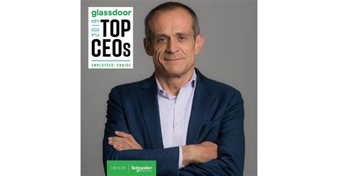 Schneider Electric Jean Pascal Tricoire Named A Glassdoor Top Ceo In 2019