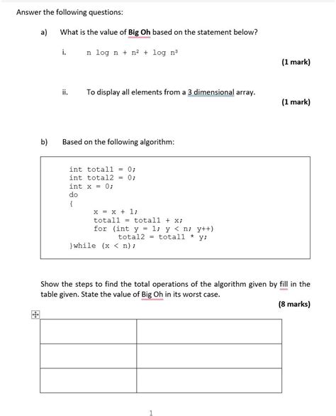 Solved Answer The Following Questions A What Is The Value Chegg