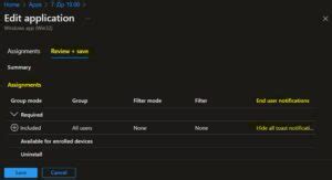 Intune Win32 App Deployment Toast Notification User Experience HTMD Blog